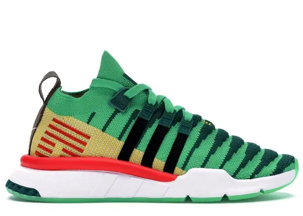 Adidas Eqt Support Mid Adv Primeknit Dragon Ball Z Shenron Green