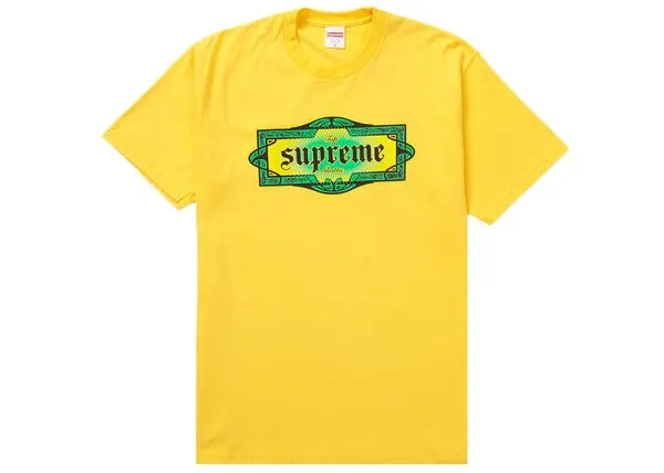 Supreme Top Shotta Tee Shirt - Yellow