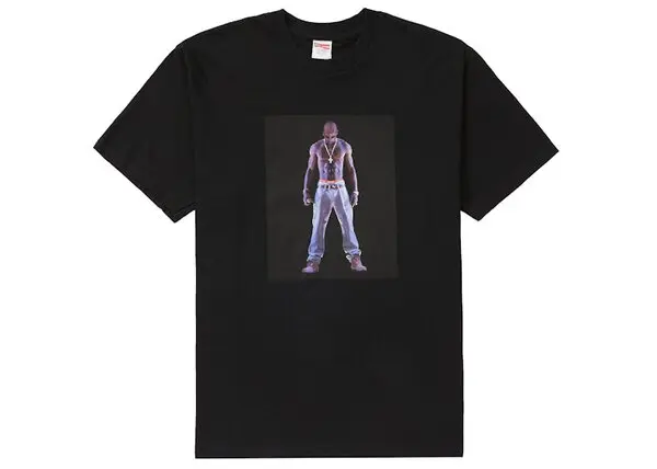 Supreme Tupac Hologram Tee Shirt - Black