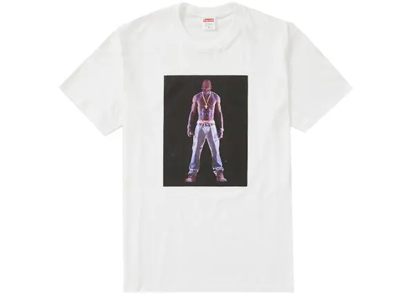 Supreme Tupac Hologram Tee Shirt - White