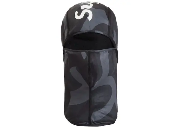 Supreme Tribal Camo Balaclava - Black
