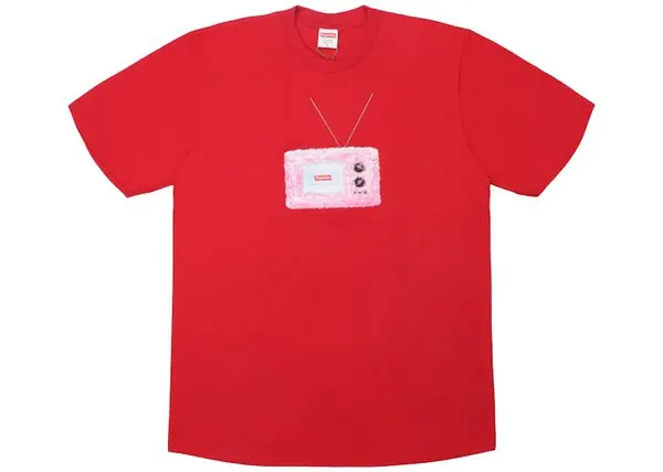 Supreme Tv Tee Shirt - Red