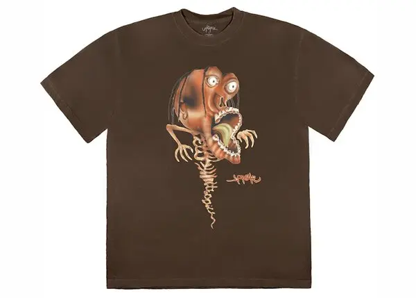 TRAVIS SCOTT Annihilator Tee Shirt - Brown