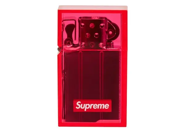 Supreme Tsubota Pearl Hard Edge Lighter - Neon Pink