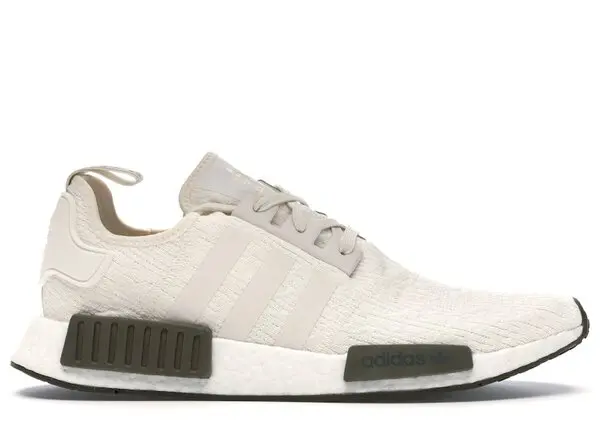 Adidas Nmd R1 Sneakers - Chalk White/trace Olive
