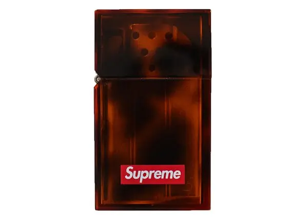 Supreme Tsubota Pearl Hard Edge Lighter - Tortoise