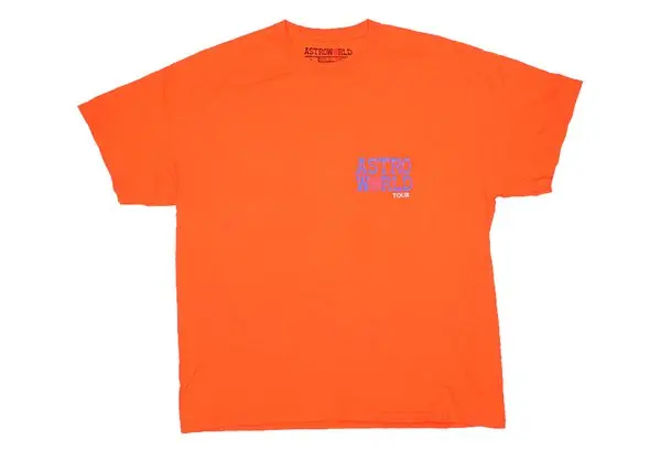 TRAVIS SCOTT Astroworld Ny Exclusive T-shirt - Orange