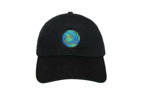TRAVIS SCOTT Happy Face Cap - Black