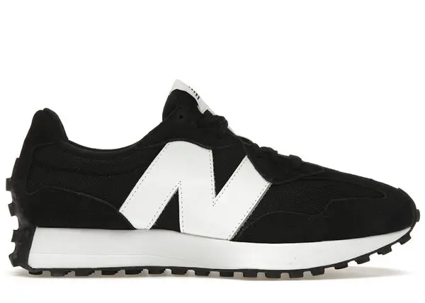 NEW BALANCE 327 N Logoin Sneakers - Black/white