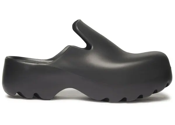 Bottega Veneta Rubber Flash Clog - Black