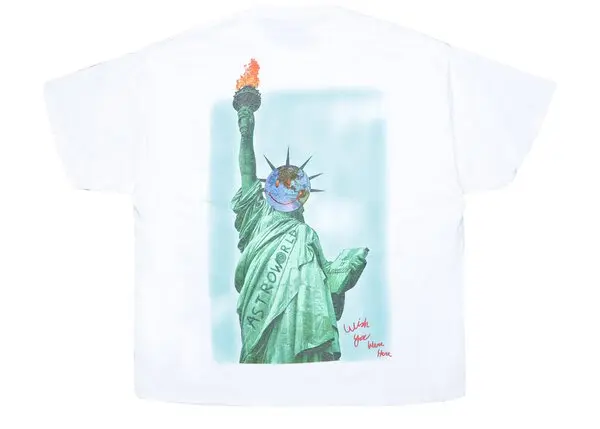 TRAVIS SCOTT Astroworld Msg T-shirt