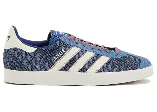 Adidas Gazelle Zalando Exclusive Trefoil Denim - Night Indigo/off White/altered Blue