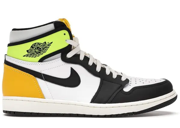 JORDAN 1 Retro High University Gold - White/black/volt