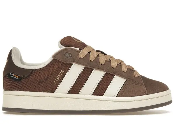 Adidas Campus 00s Cordura Sneakers - Preloved Brown/off White/earth Strata