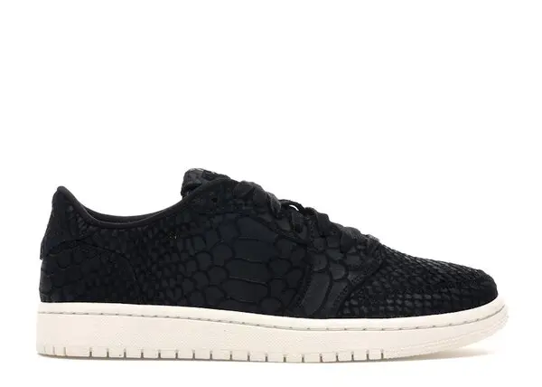 JORDAN 1 Retro Low Ns Python - Black/sail