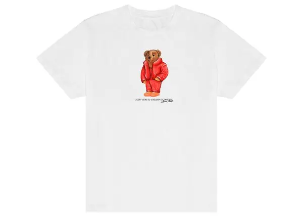 BRAVEST STUDIOS Jeenyuhs Solar Bear Tee Shirt - White