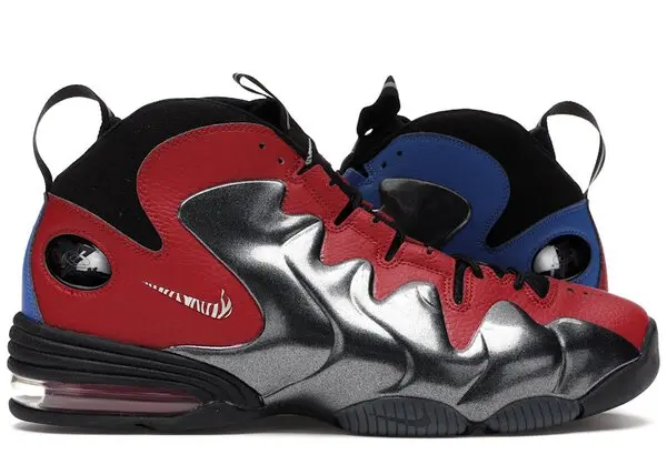 Nike Penny 3 Do It For Dez Sneakers - Black/metallic Silver/gym Red