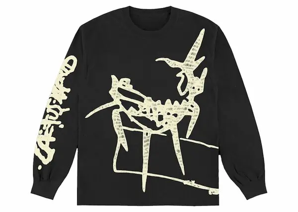 TRAVIS SCOTT Barbed Wire Long Sleeve Tee Shirt