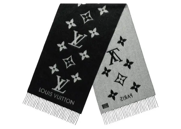LOUIS VUITTON Reykjavik Scarf - Black