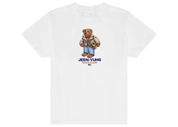 BRAVEST STUDIOS Jeenyuhs Chi Bear Tee Shirt - White