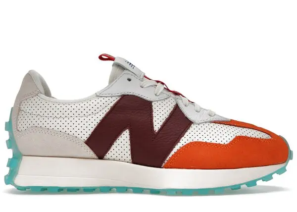 NEW BALANCE 327 Sneakers - Beige/orange