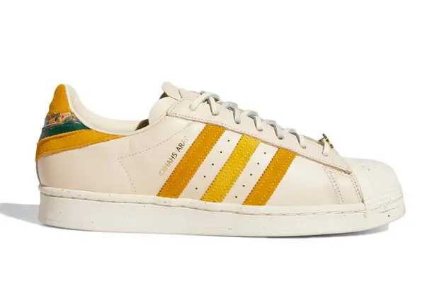 Adidas Superstar Yara Shahidi Sneakers - Cream White/hazy Yellow/legacy Gold