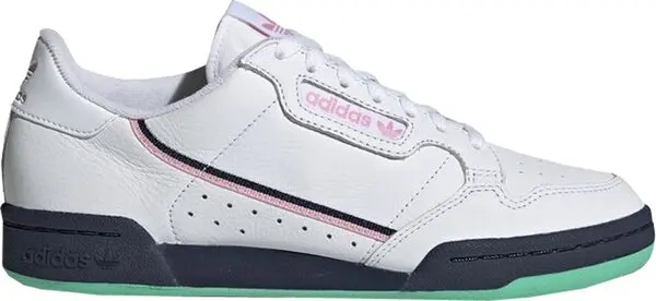 Adidas Continental 80 Sneakers - Cloud White/true Pink/collegiate Navy Blue