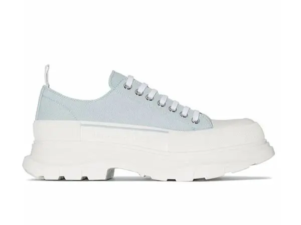 Alexander McQueen Tread Slick Low Lace Up Sneakers