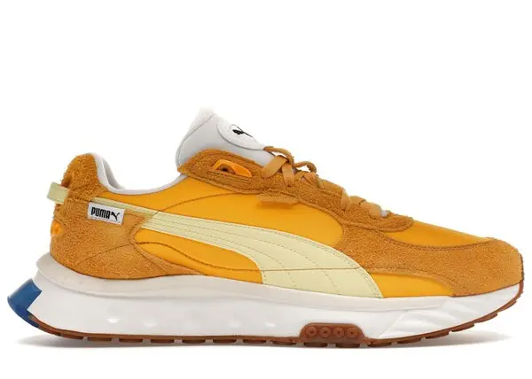 PUMA Wild Rider Vintage Sneakers - Yellow/mineral Yellow/saffron