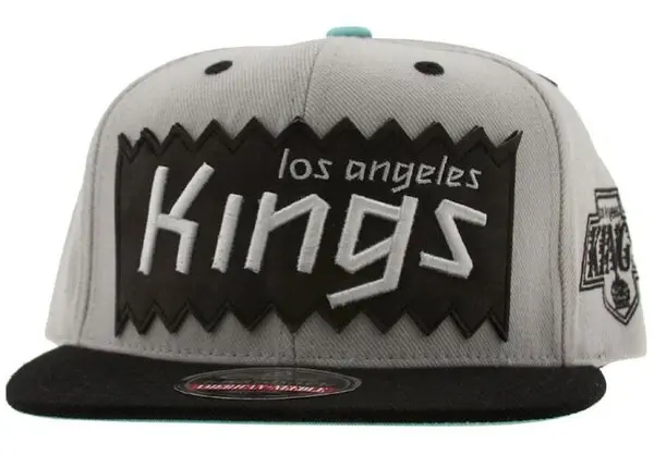 American Needle Los Angeles Kings Nhl Retro Snapback Cap - Silver/black