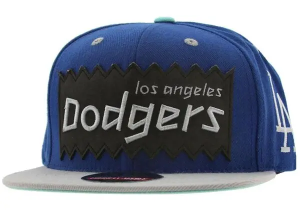 American Needle Los Angeles Dodgers Retro Snapback Cap - Royal/silver