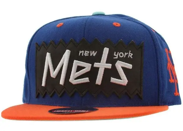 American Needle New York Mets Snapback Cap - Royal/orange