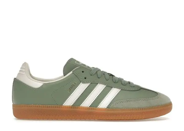 Adidas Samba Og Sneakers Silver Green/Chalk White/Gum Editorialist