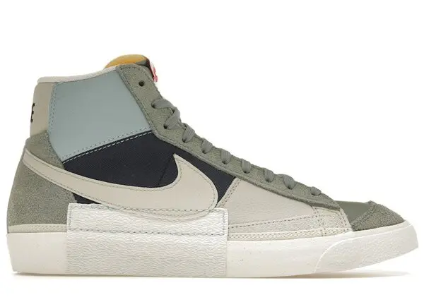 Nike Blazer Mid Pro Club Remastered Sneakers - Mica Green/midnight Navy Blue/light Bone