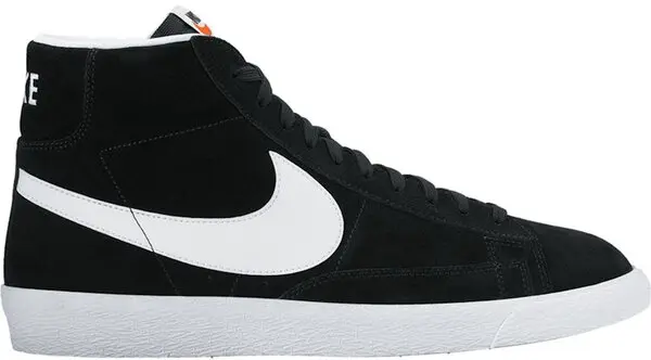 Nike Blazer Mid Premium Sneakers - Black/white/gum Light Brown