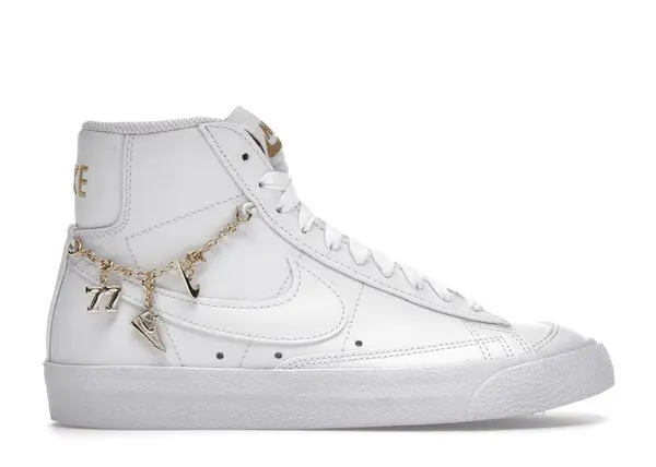 Nike Blazer Mid Lx Pendants - White/whiteone-colormetallic Gold
