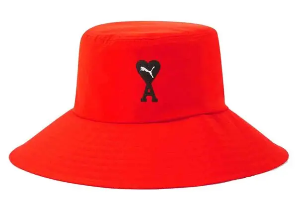 PUMA X Ami Bucket Hat - Orange