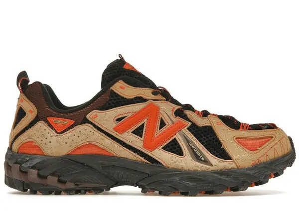 NEW BALANCE 610 Joe Freshgoods Sneakers - Brown/orange