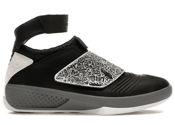 JORDAN 20 Retro Playoff Sneakers - Black/white/cool Grey