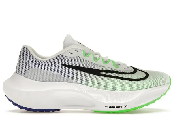 Nike Zoom Fly 5 Sneakers - White/green Strike/racer Blue