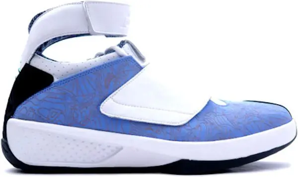 JORDAN 20 Og West Coast Blue Sneakers - University Blue/white/black
