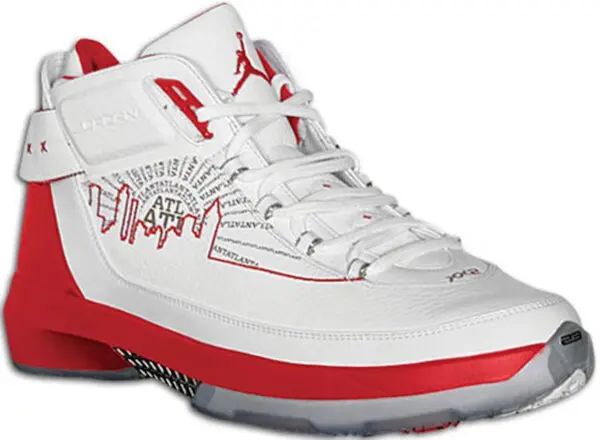 JORDAN 22 Og Joe Johnson Pe Sneakers - White/metallic Silver/varsity Red