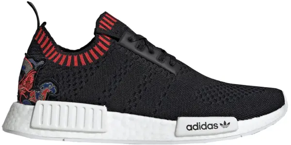 Adidas Nmd_r1 Primeknit Dragon Patch Sneakers
