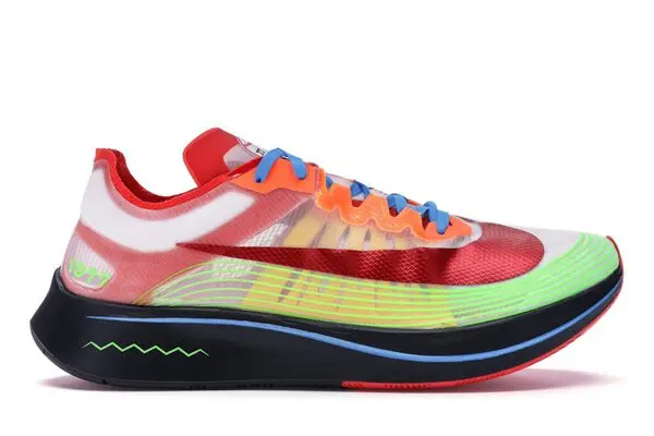 Nike Zoom Fly Doernbecher Sneakers - White/habanero Red/green Shock
