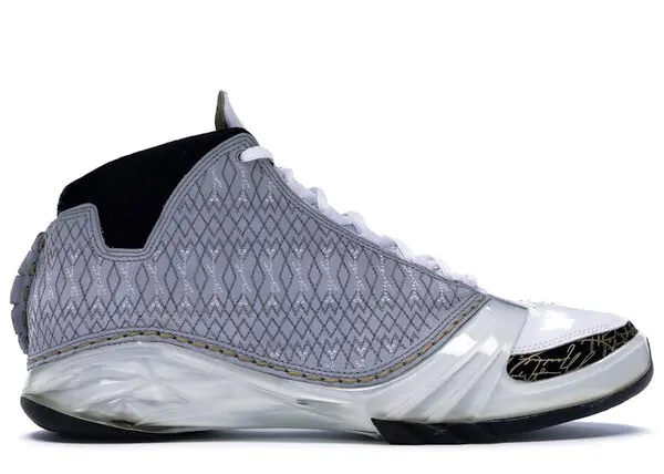 JORDAN 23 Sneakers - White/stealthone-colorblackone-colormetallic Gold