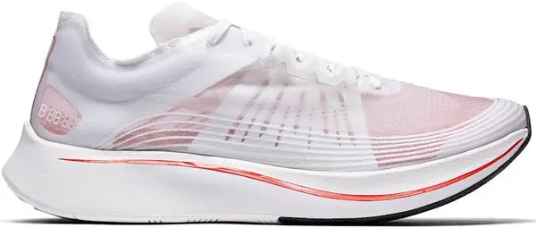 Nike Zoom Fly Sp Breaking2 Sneakers - White/sail/bright Crimson