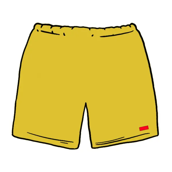 Supreme Nylon Water Short - Light Gold