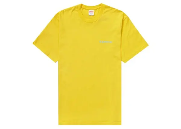 Supreme Nyc Tee Shirt - Yellow