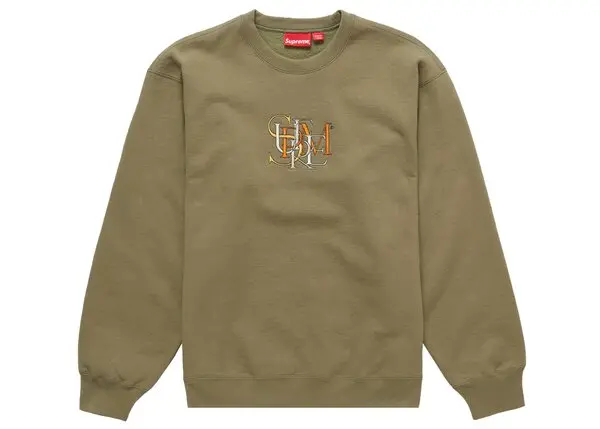 Supreme Overlap Crewneck Sweatshirt