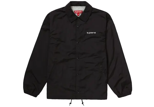 Supreme Nyc Coaches Jacket - Black